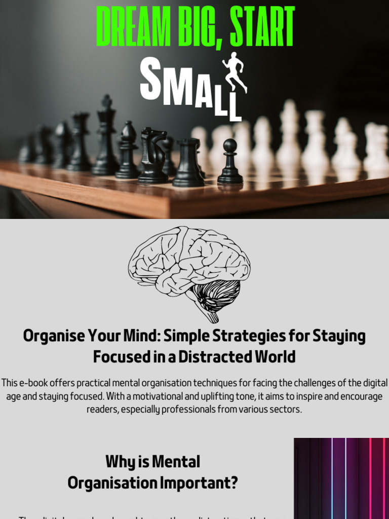 Organise Your Mind Simple Strategies For Staying Focused in A ...