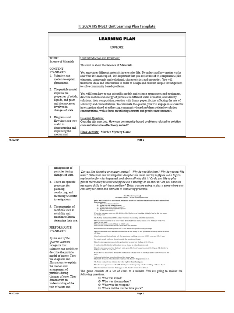 Science 8 Lp Pdf Matter Gases