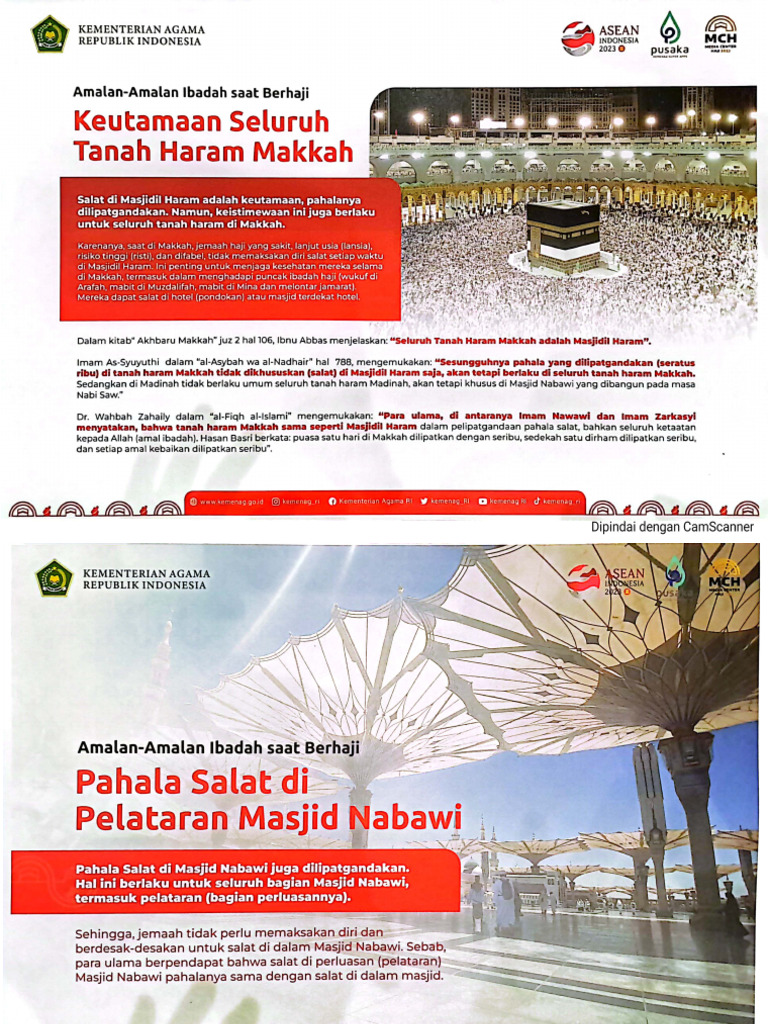 Keutamaan Tanah Haram | PDF