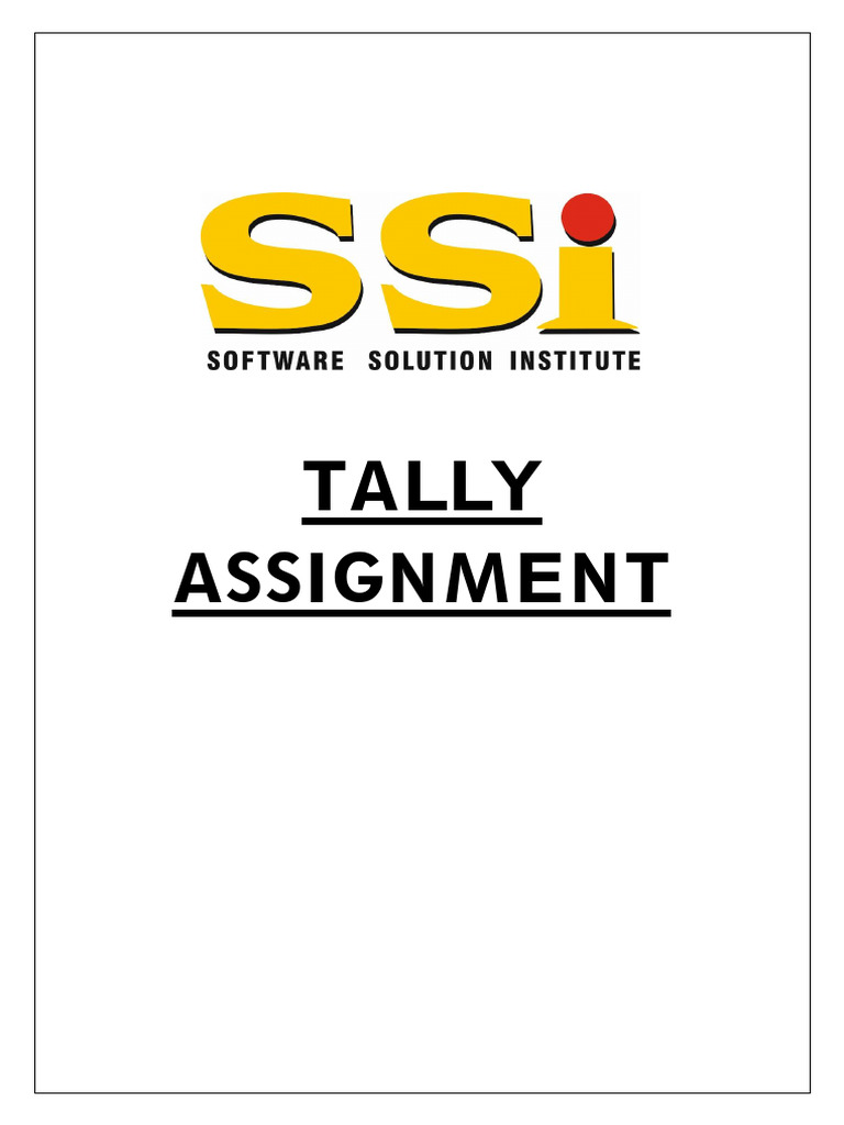 Final Tally Assignment | PDF | Debits And Credits | Balance Sheet