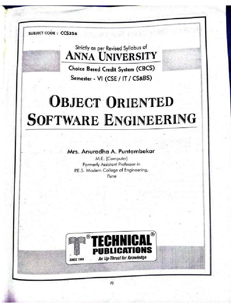 OOSE Full Book_compressed | PDF