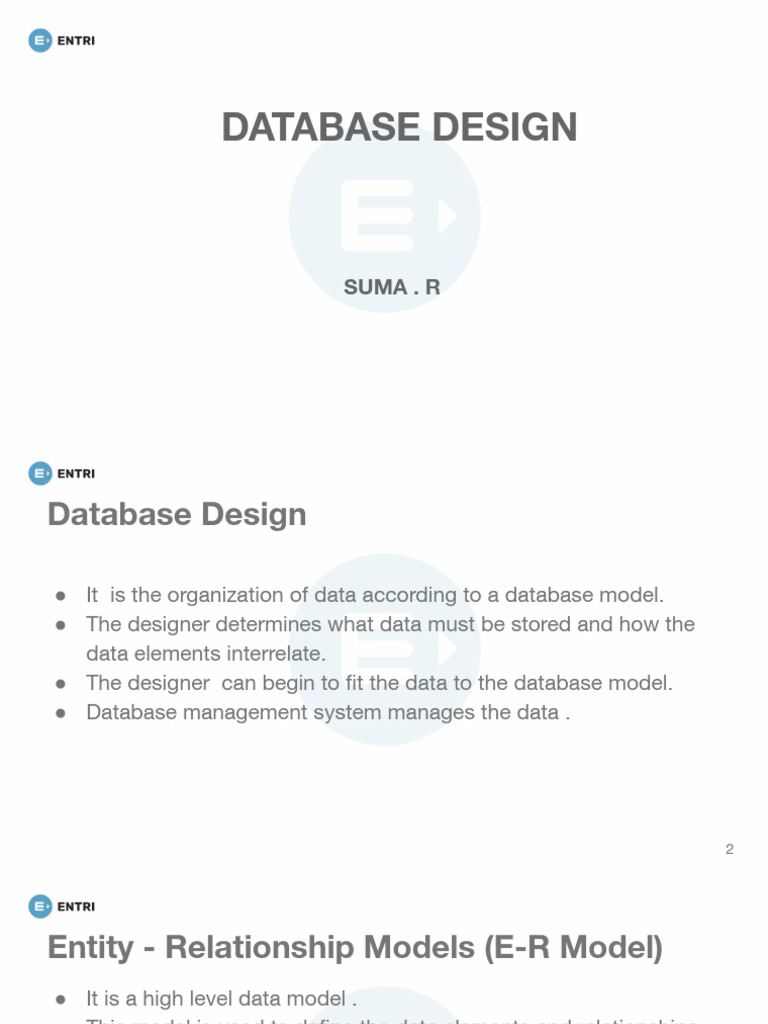 Database Design | Download Free PDF | Database Design | Databases