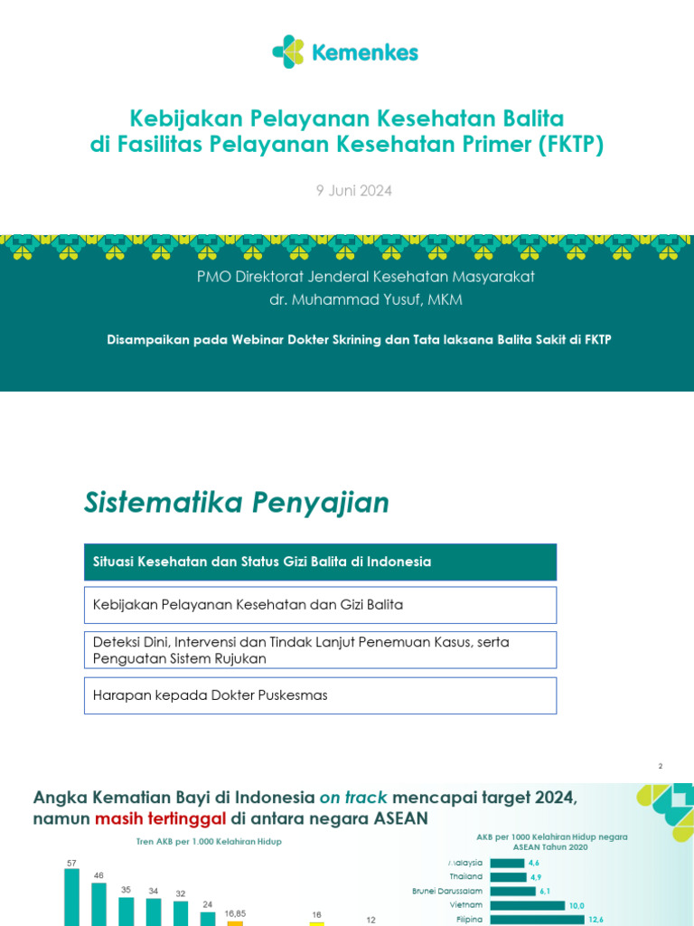 Kebijakan Kesehatan Balita di FKTP | PDF