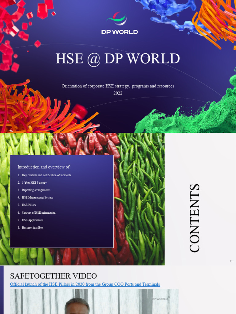 HSE Orientation Presentation | PDF | Climate Change Mitigation | Risk