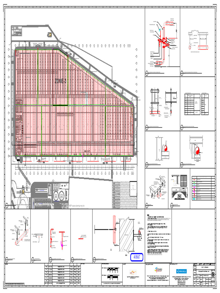 Agility WH-Warehouse Building Sprinkler Layout-AS BUILT DRAWING 1-4-24 ...