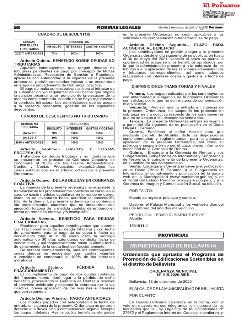 Ordenanza MDB Edificacion Sostenible | PDF | Sustentabilidad | edificio