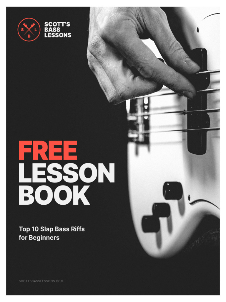 SBL-L785-Top-10-Slap-Bass-Riffs-for-Beginners | PDF | Sound Recording | Rock Music