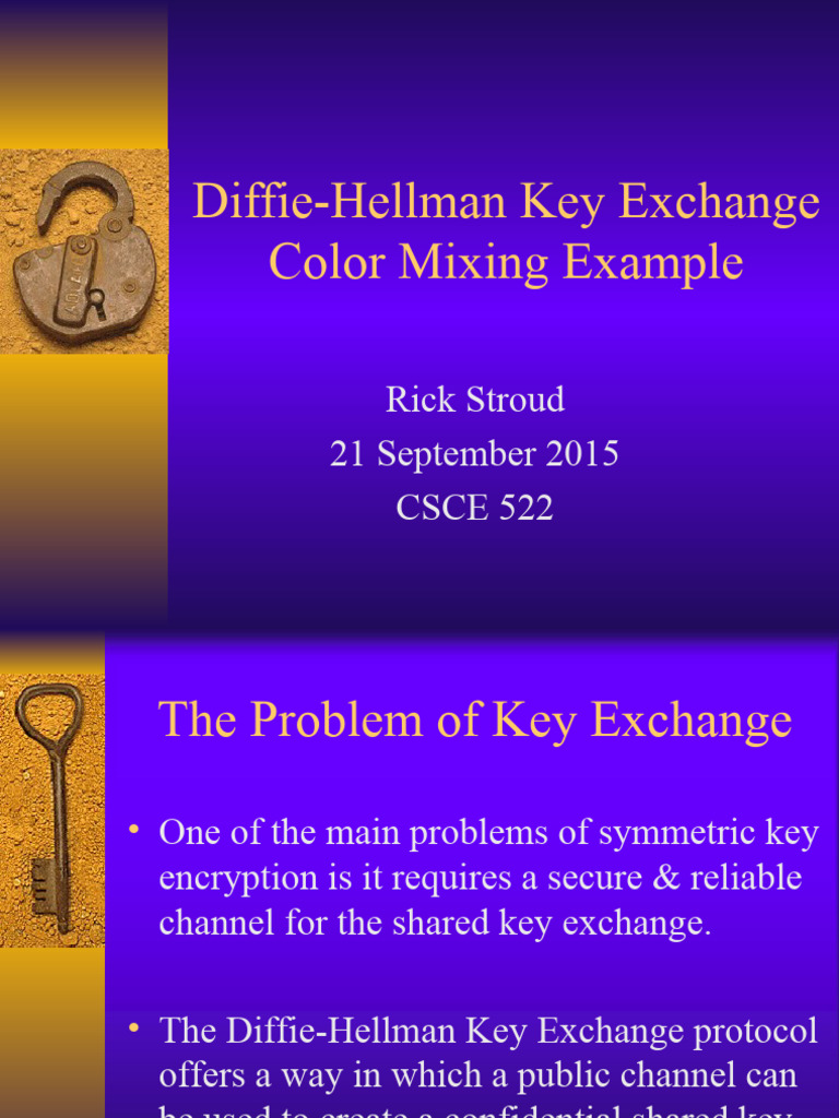 With Math - Diffie-Hellman Rick | PDF | Secrecy | Cryptography