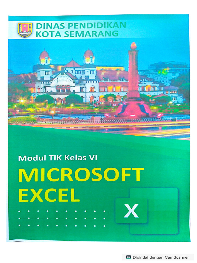 Modul Tik Kelas Vi Microsoft Excel | PDF