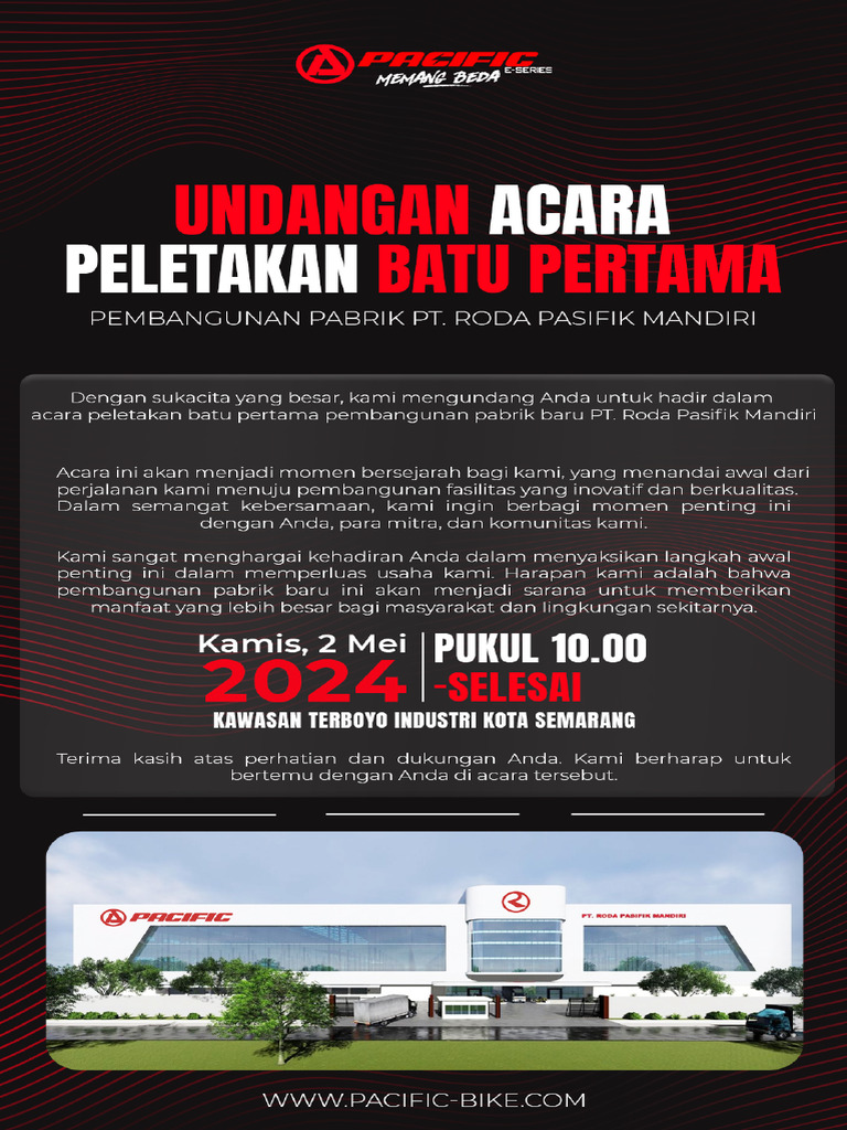 Undangan Acara Peletakan Batu RPM | PDF