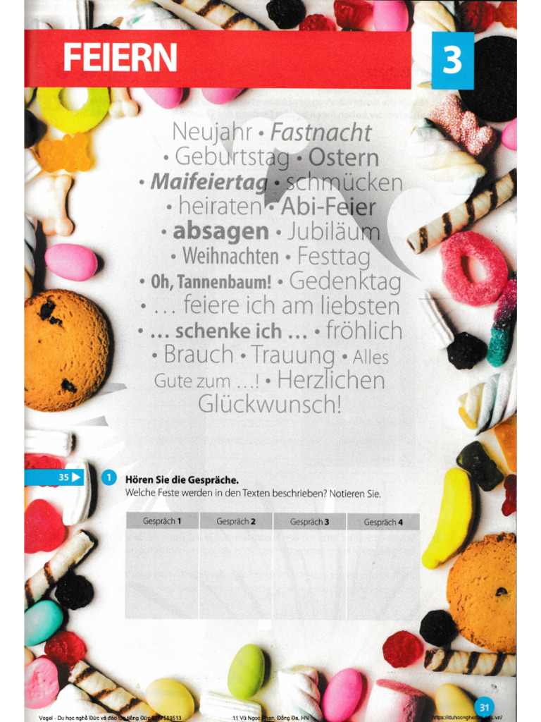 hörtraining Feiern | PDF