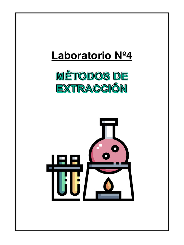 6-Laboratorio Extraccion | PDF | Concentración | Solvente