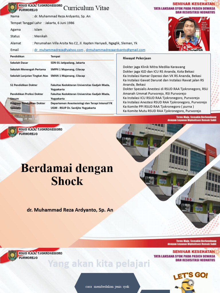 Tatalaksana Shock Pada Pasien Dewasa | PDF