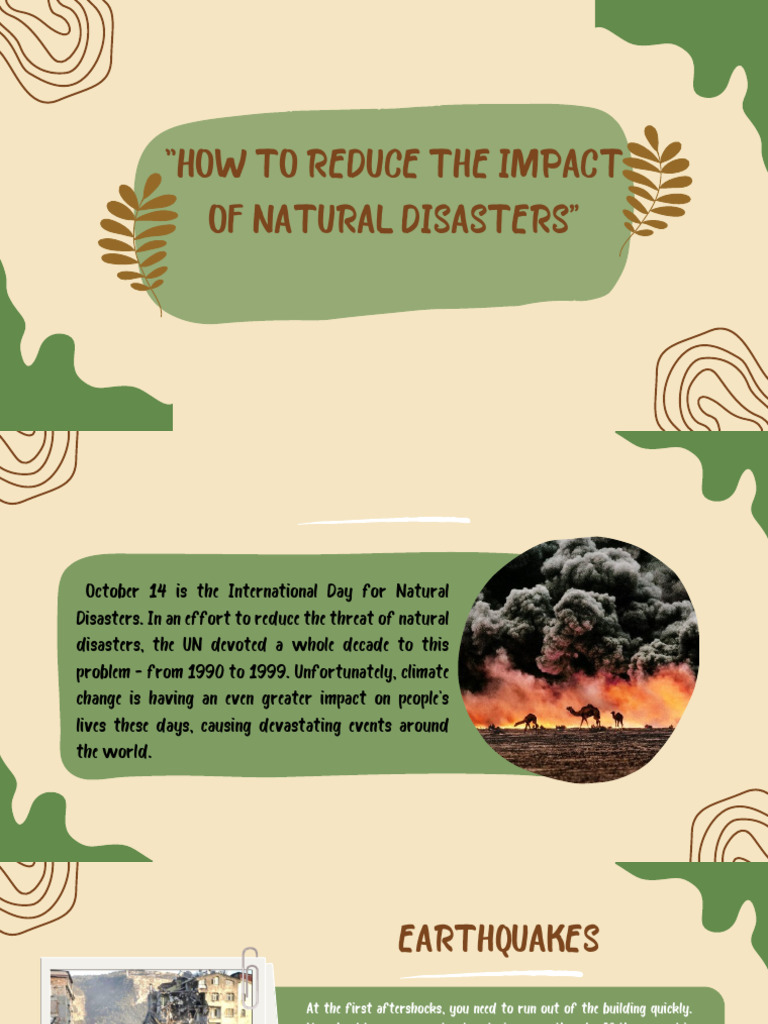 Reducing The Negative Impact On Technogenic Disasters | PDF | Lightning ...