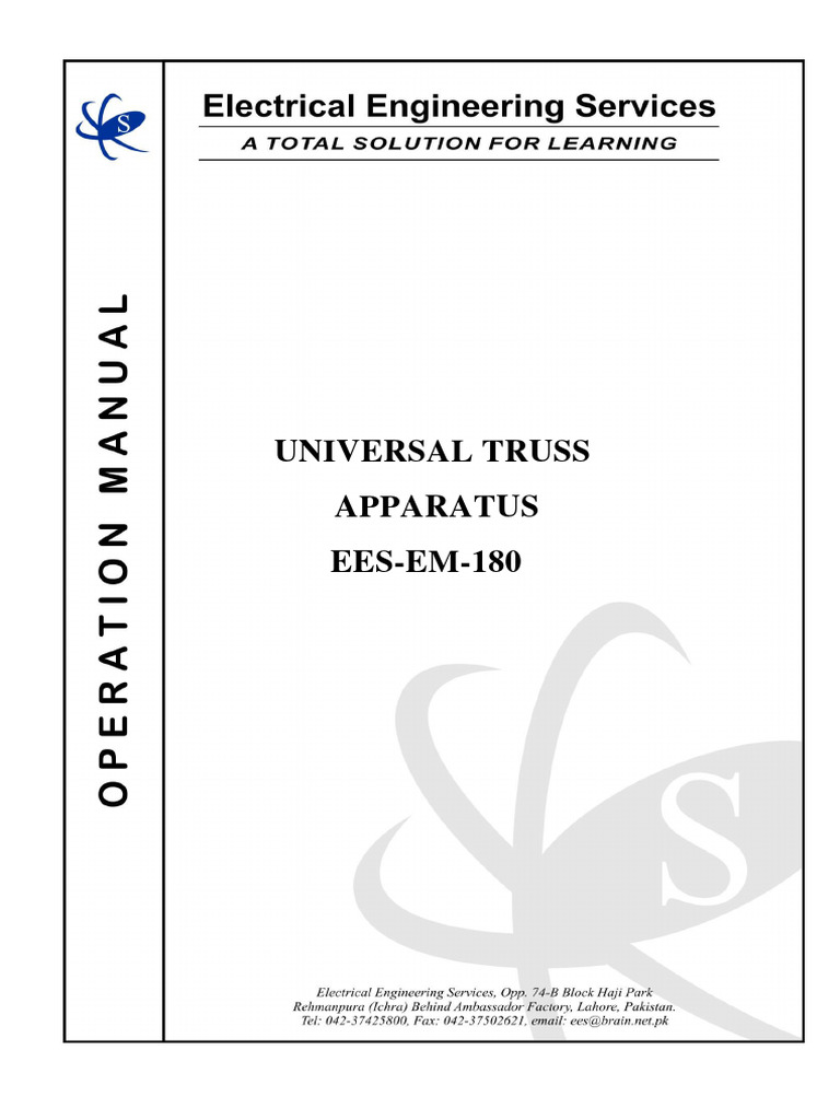 universal truss | PDF | Truss | Force
