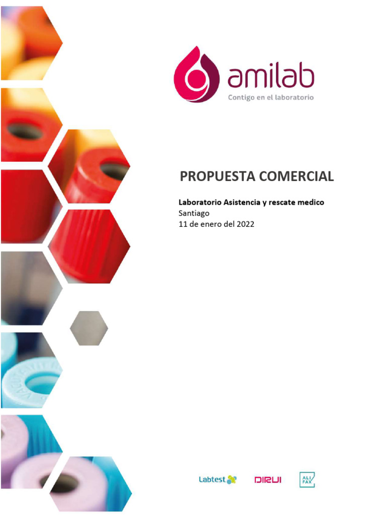 AMILAB PROPUESTA | Descargar gratis PDF | Laboratorios