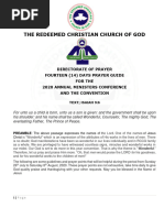 RCCG Fasting and Prayer Points Guide 2025 for 100 Days | PDF | Lord's Prayer | Jesus