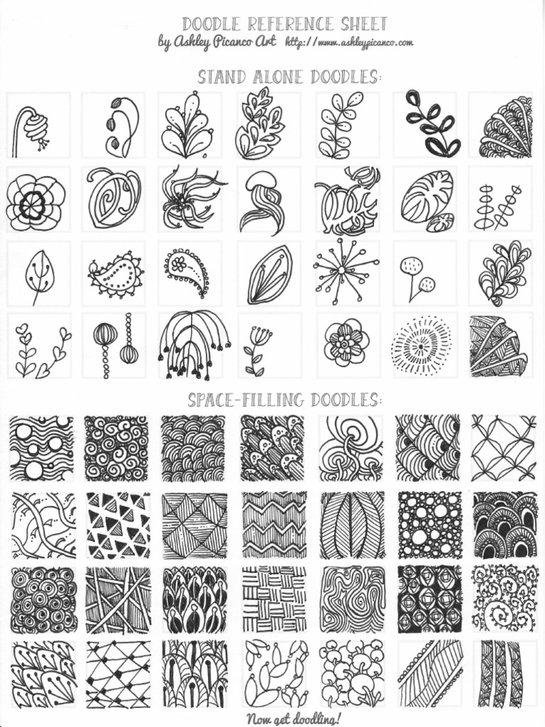 Doodle Ref Sheet | PDF
