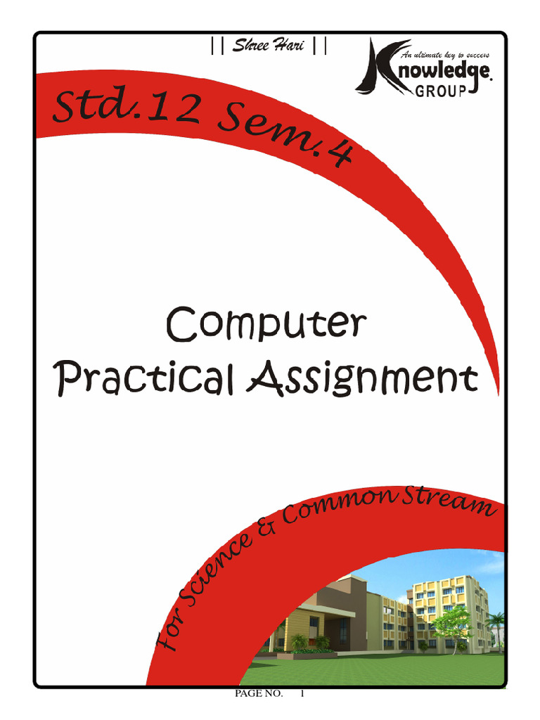 STANDARD12 Practical Assignment | PDF | Constructor (Object Oriented Programming) | Programming