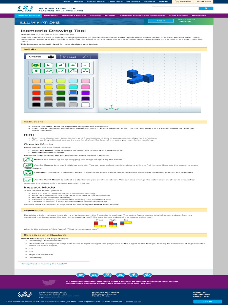 Isometric Drawing Tool | PDF | Triangle | Geometry