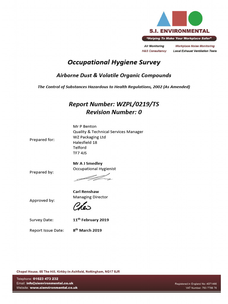 Appendix 44 A2 Permit Application TID Respirable Dust Volatile Organic ...