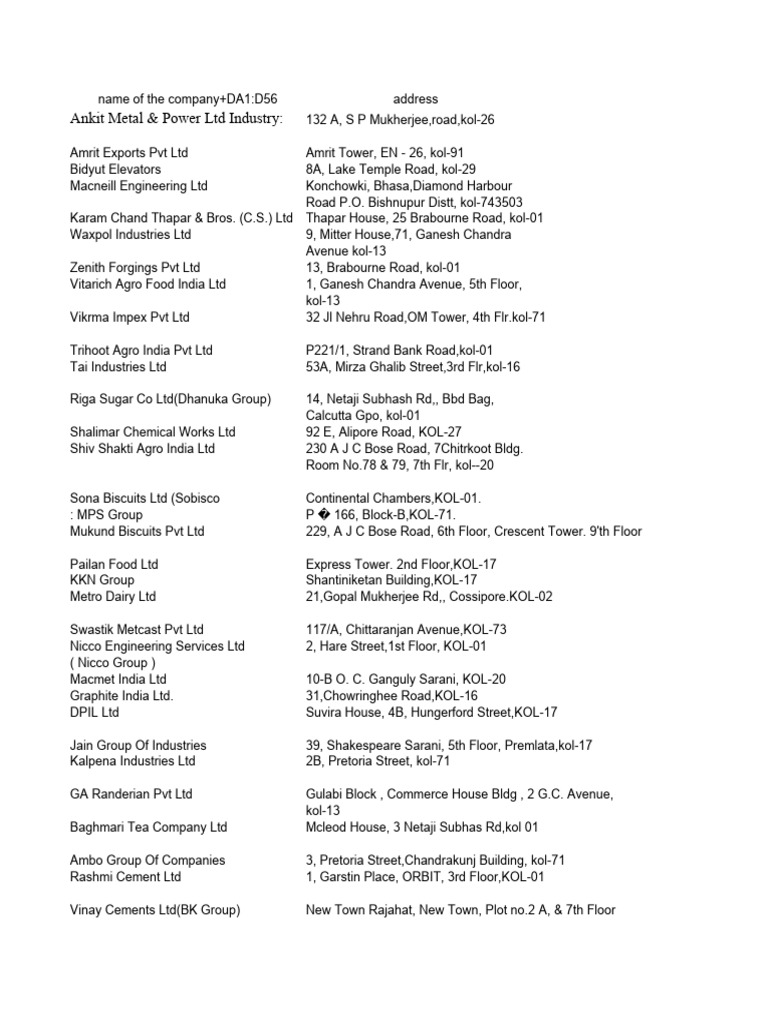 Data Base Pdf Materials Secondary Sector Of The Economy