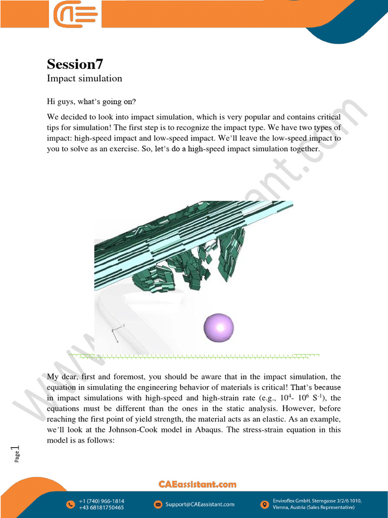 Free Course Lesson 7 | PDF | Elasticity (Physics) | Deformation (Engineering)