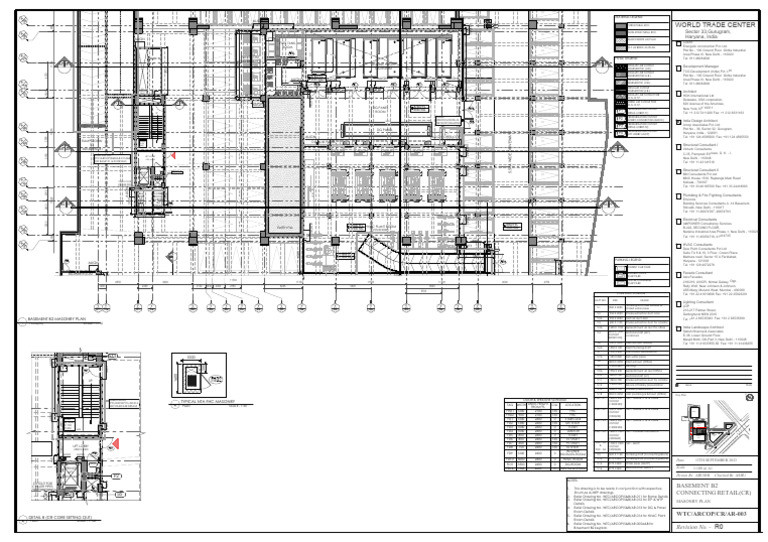 WTC - B2 CR Masonry Plan | PDF | Civil Engineering | Architectural Design