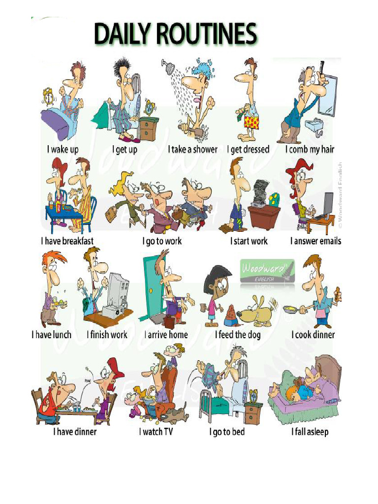 Daily Routines | PDF