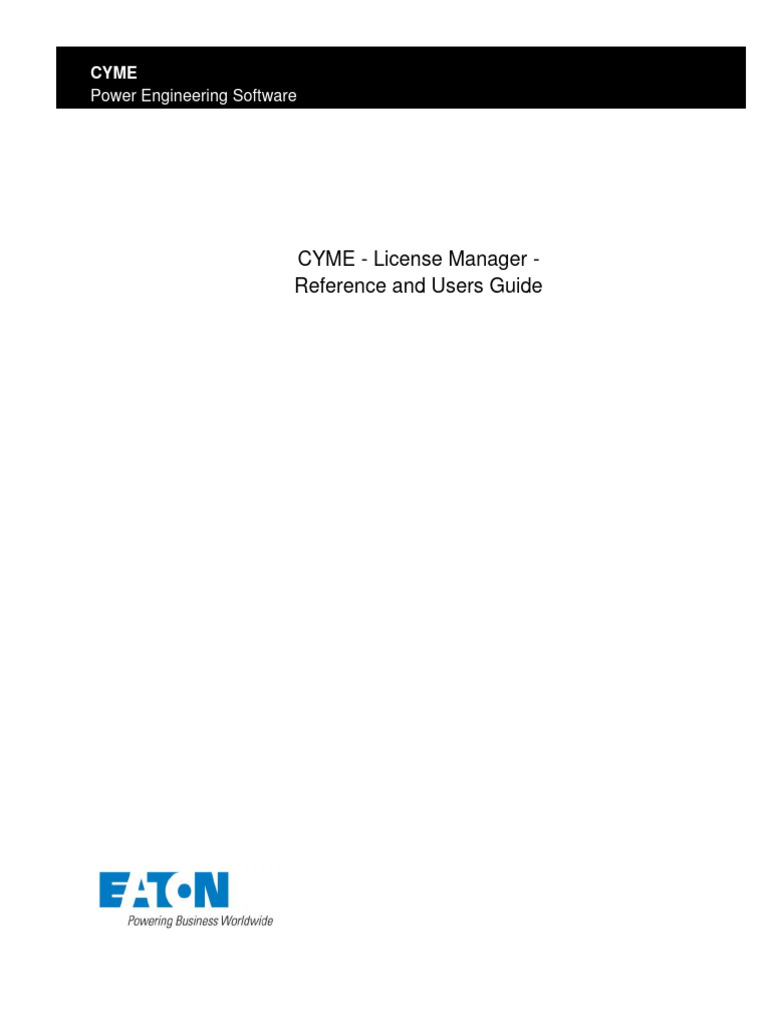 License Manager User Guide V1-3 EN | PDF | Installation (Computer Programs) | Software