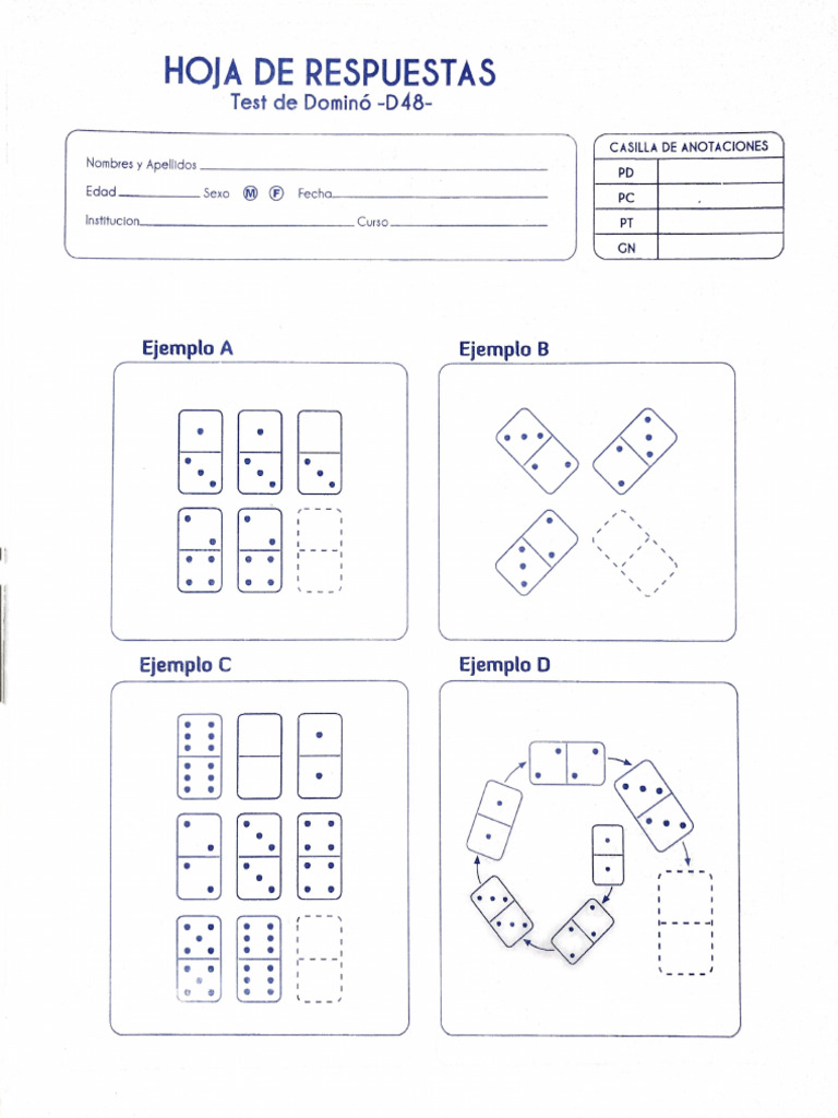 Domino Test | PDF