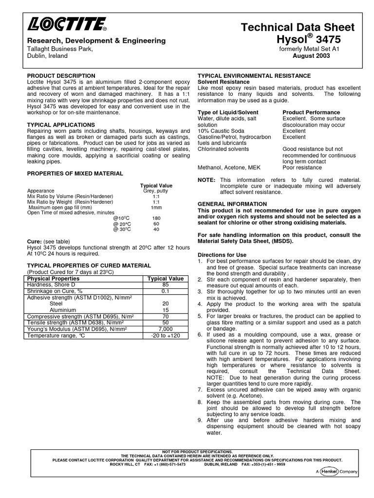 3475 Metal Set A1 | Download Free PDF | Strength Of Materials | Adhesive