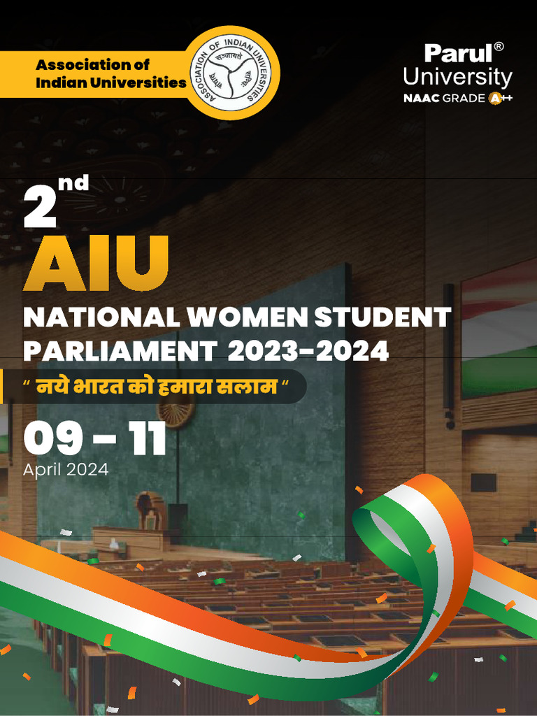 Aiu National Women Student Parliament 2023-24 | PDF
