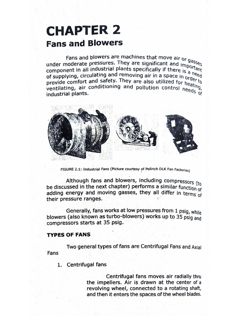 Blowers and Fans | PDF
