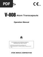 Anthos A4 A5 User Manual | PDF | Waste | Medical Device