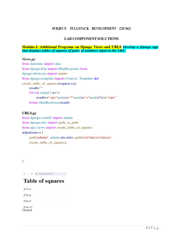 FD Lab Component 2 | Download Free PDF | World Wide Web | Internet & Web