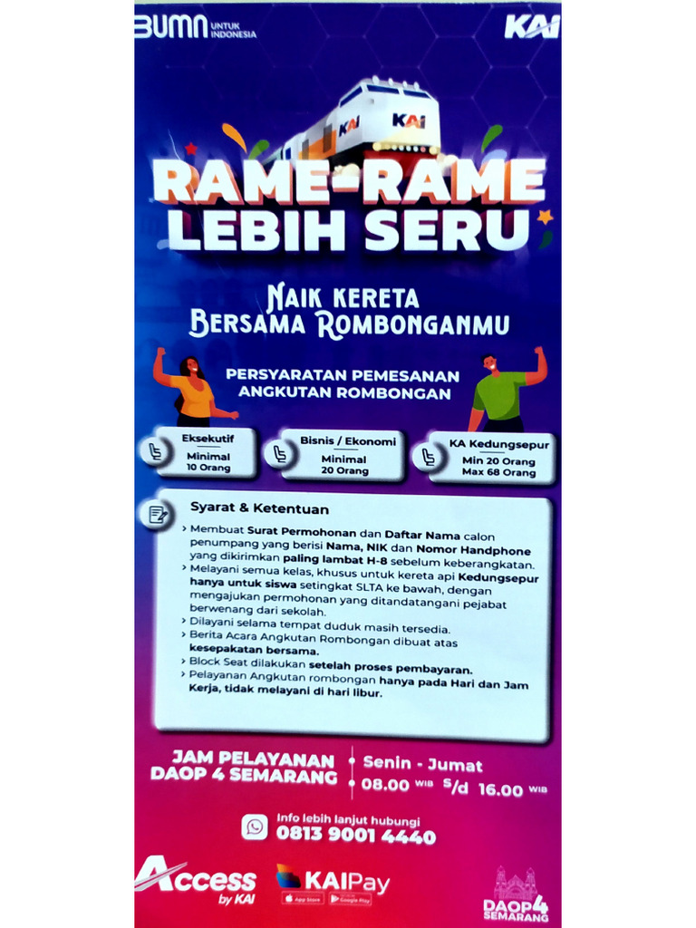 Brosur Kereta API | PDF