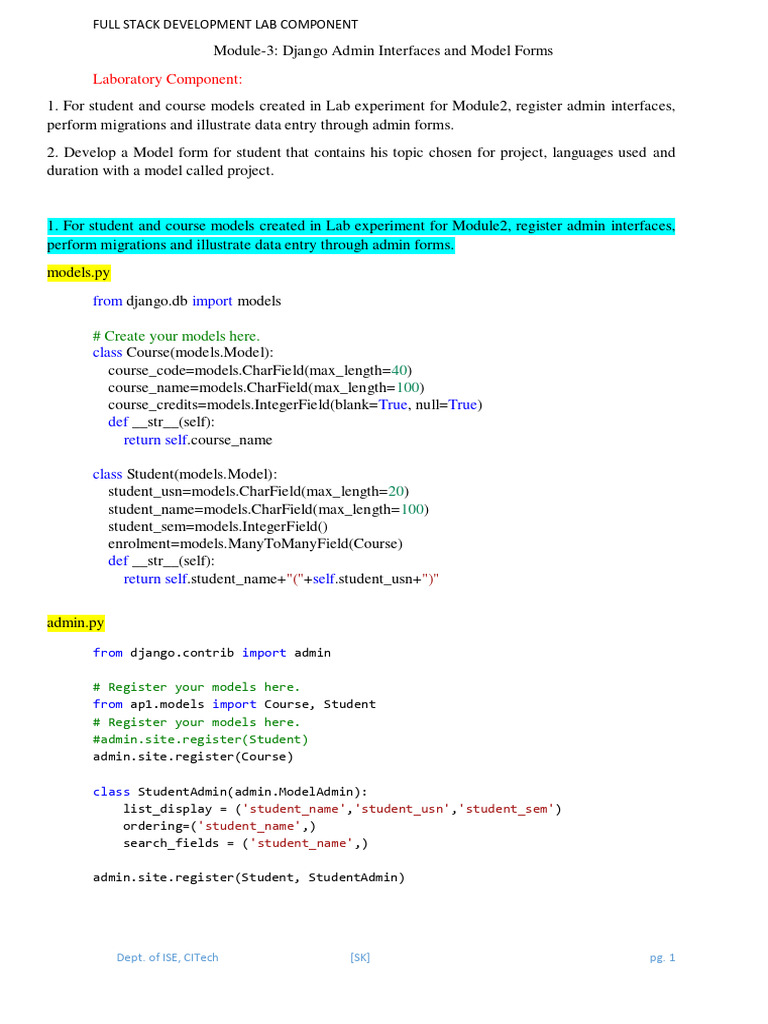 FSD Lab Component-3 | Download Free PDF | Superuser | Computing