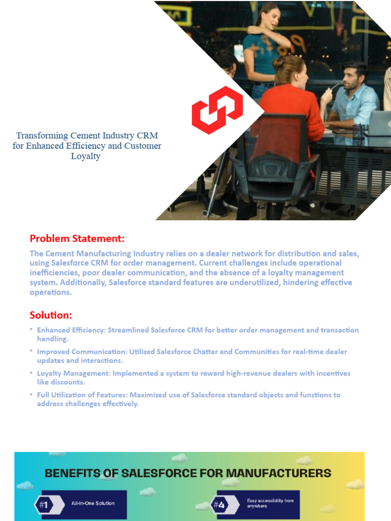 Cement Industry CRM | PDF | Customer Relationship Management | Computing