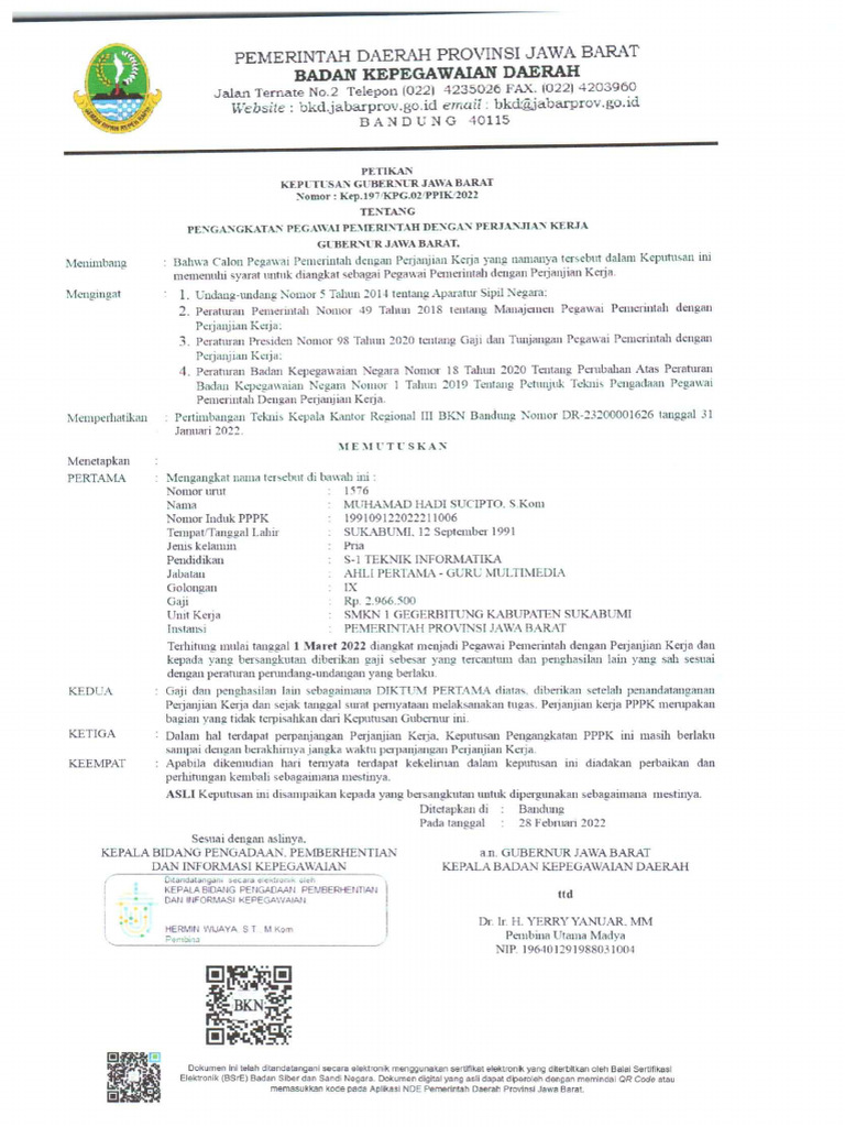 BPSDM - Ocong | PDF
