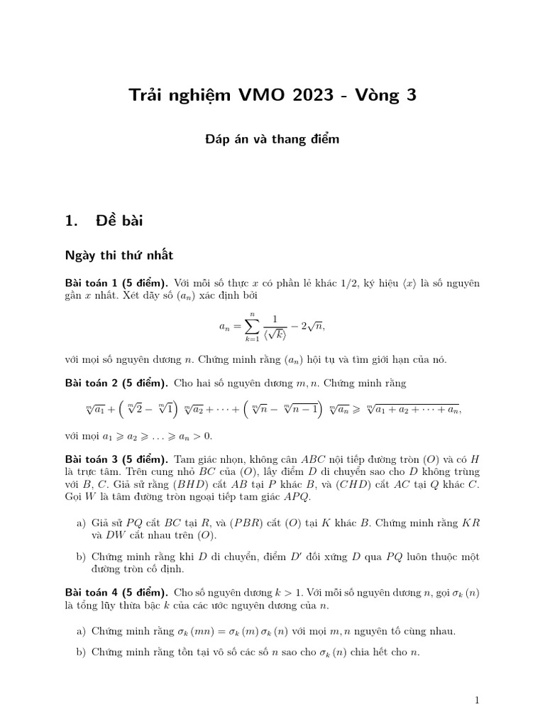 Trai Nghiem Vmo Ans | PDF