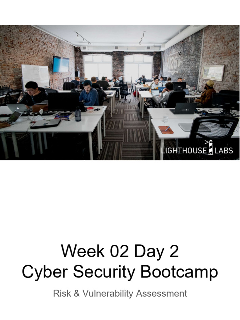 W02d2 Risk And Vulnerability Assessment Download Free Pdf Threat Computer