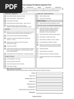 Pre-Delivery Inspection Checklist - New Car | PDF | Technology ...