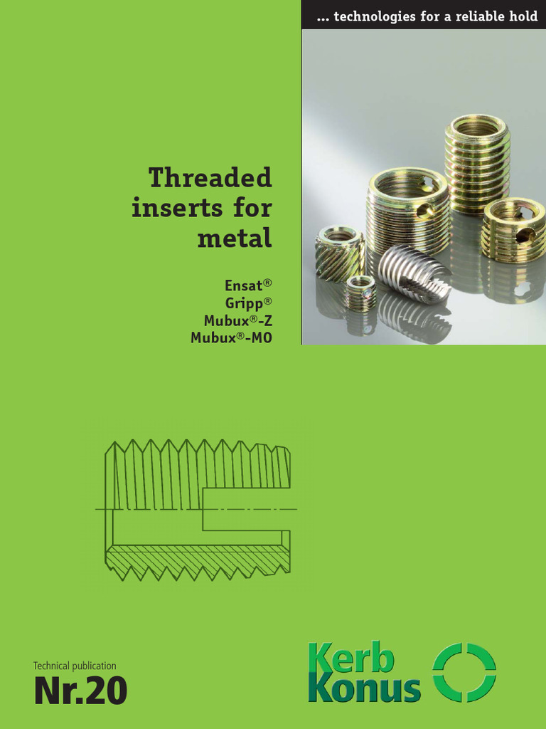 INSERT en - ds.20 | PDF | Screw