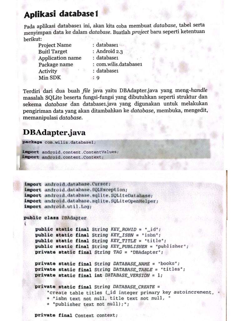 Praktikum Mobile 10 | PDF