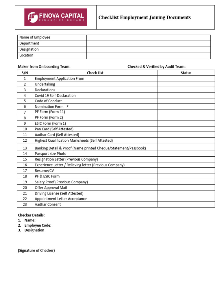 New Joining Kit Merged - 2024 | PDF