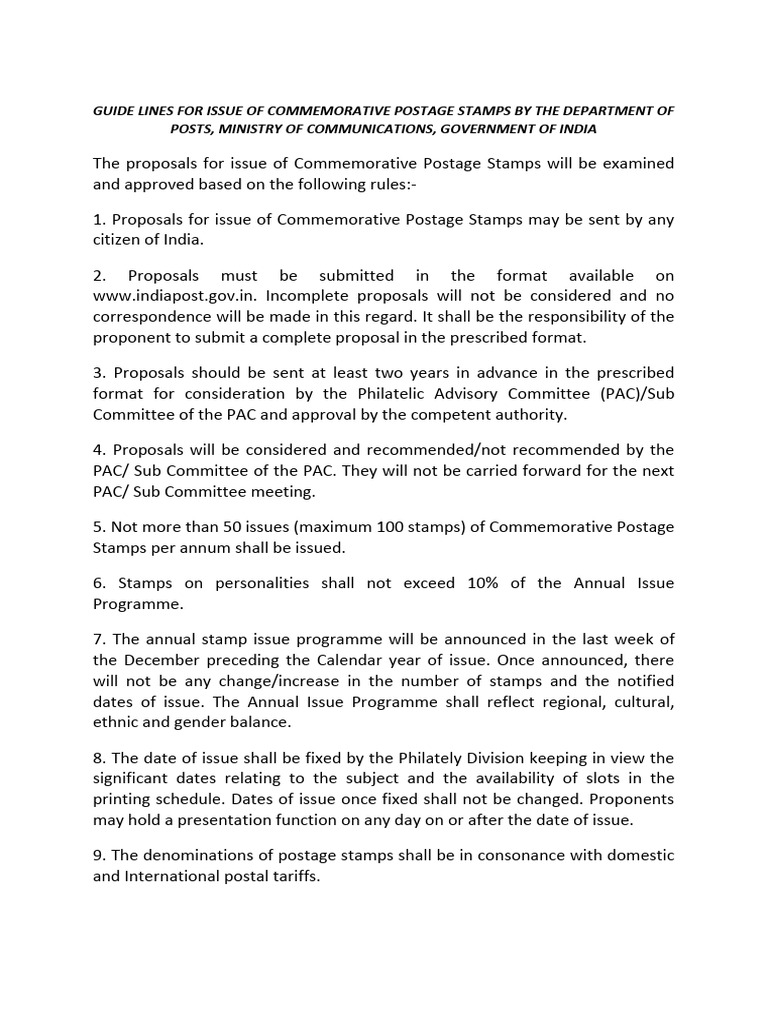 India Commemorative Stamp Guide | PDF | Postage Stamp | Philately