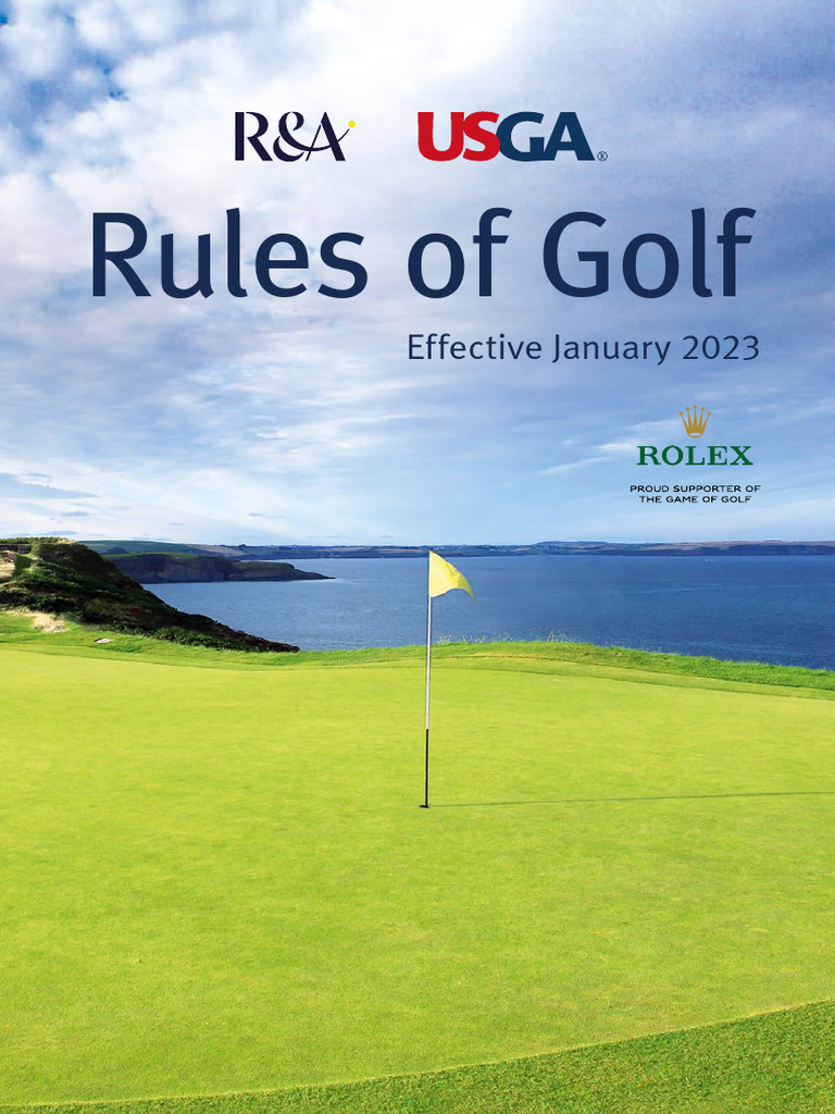 2023 Rules of Golf | Download Free PDF | Golf Course | Par (Score)