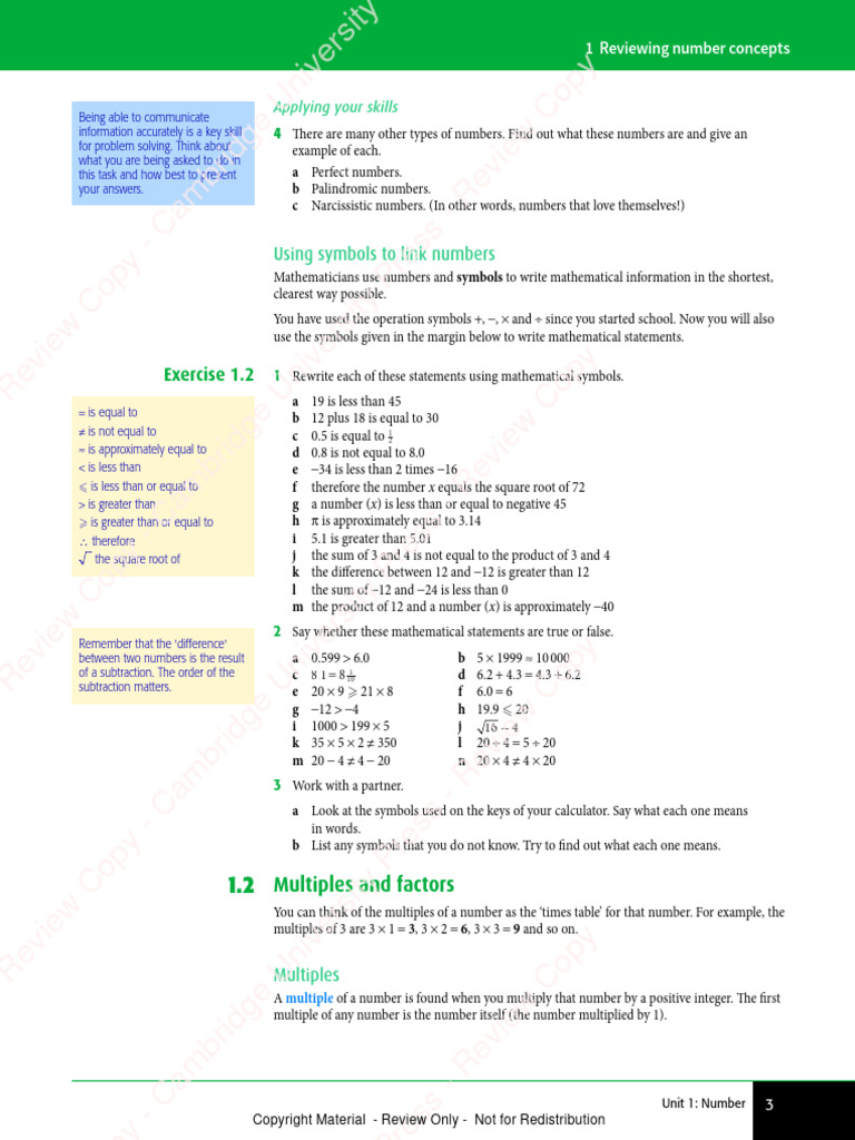 Maths igcse textbook 13 | PDF | Numbers | Elementary Mathematics