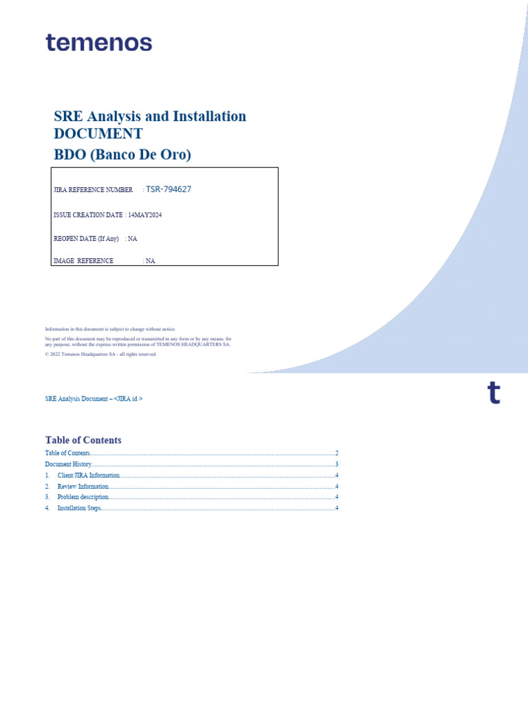 TSR-796082 Permanent Fix | PDF | Computer Science | Software Engineering